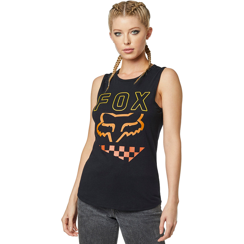 FOX WOMENS RICHTER TANK [BLACK]
